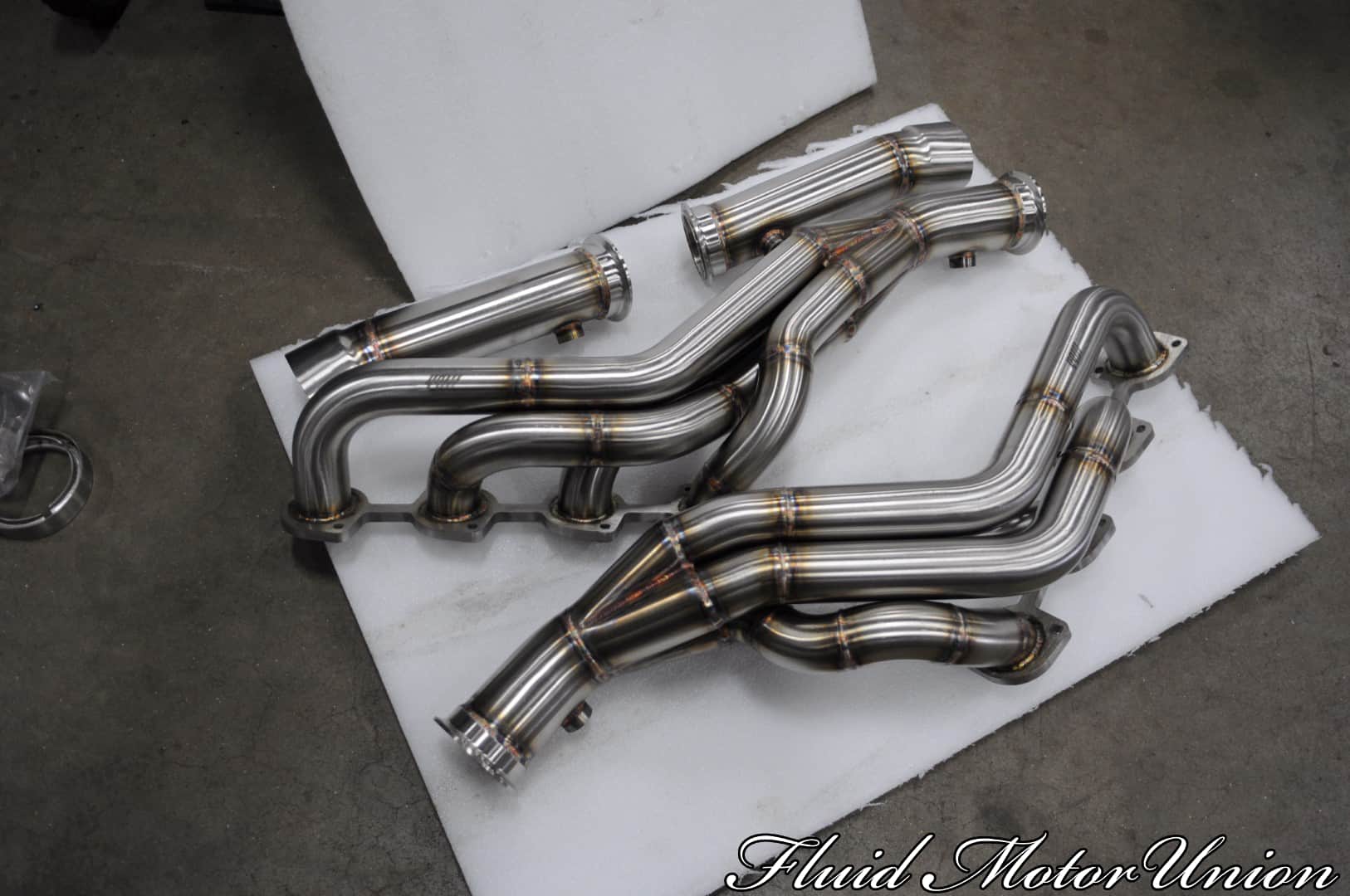 MBH Header Install: Mercedes Benz SLK55 AMG - Car Repair, & Performance ...