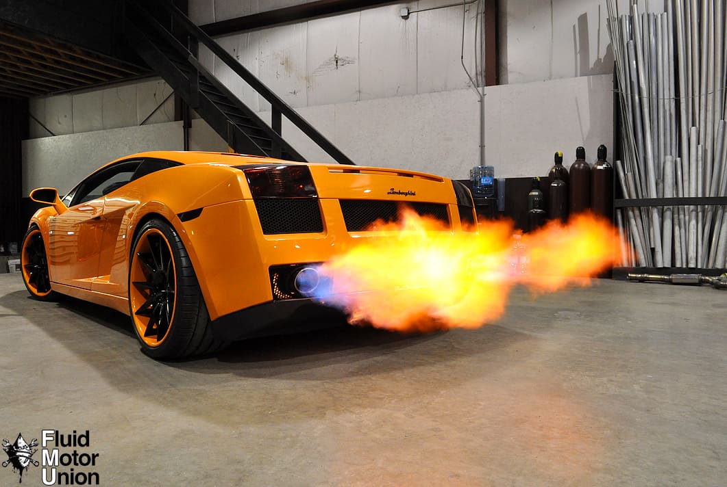 Lamborghini Gallardo Exhaust - Car Repair, & Performance | Fluid ...