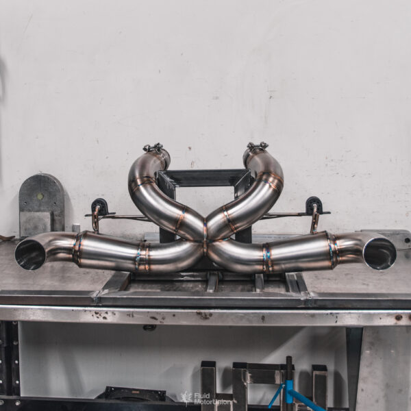 McLaren GT Exhaust 3.5" X-Pipe Megaphone System - Car Repair ...