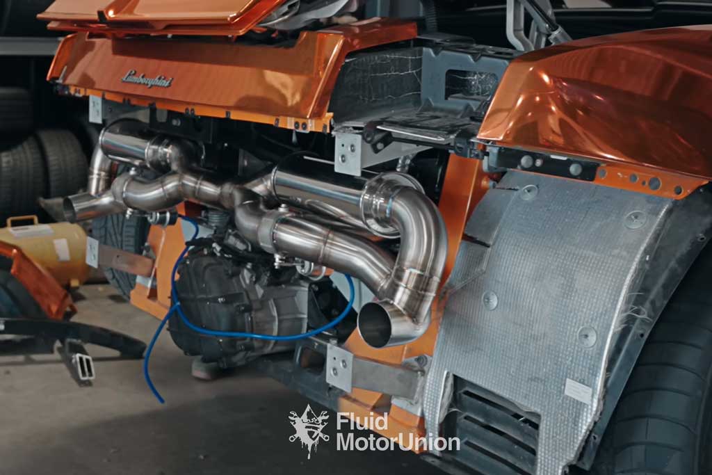 High-End Lamborghini Exhaust Fabrication by Naperville Luxury Auto Shop ...